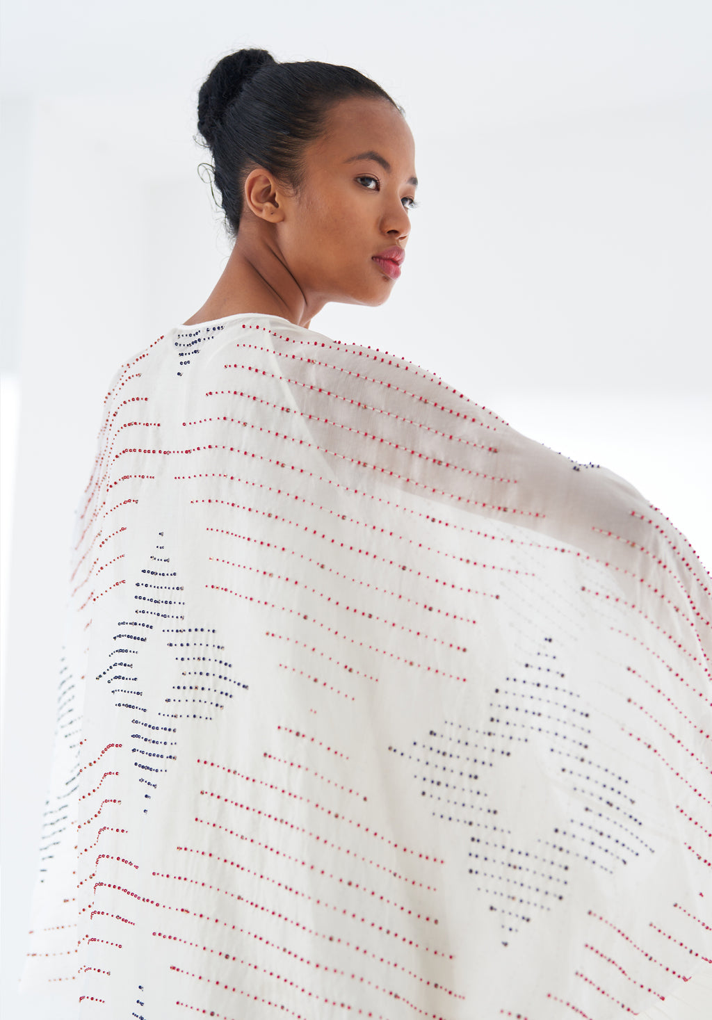 ERIN poncho/cape lychee – amrichdesigns