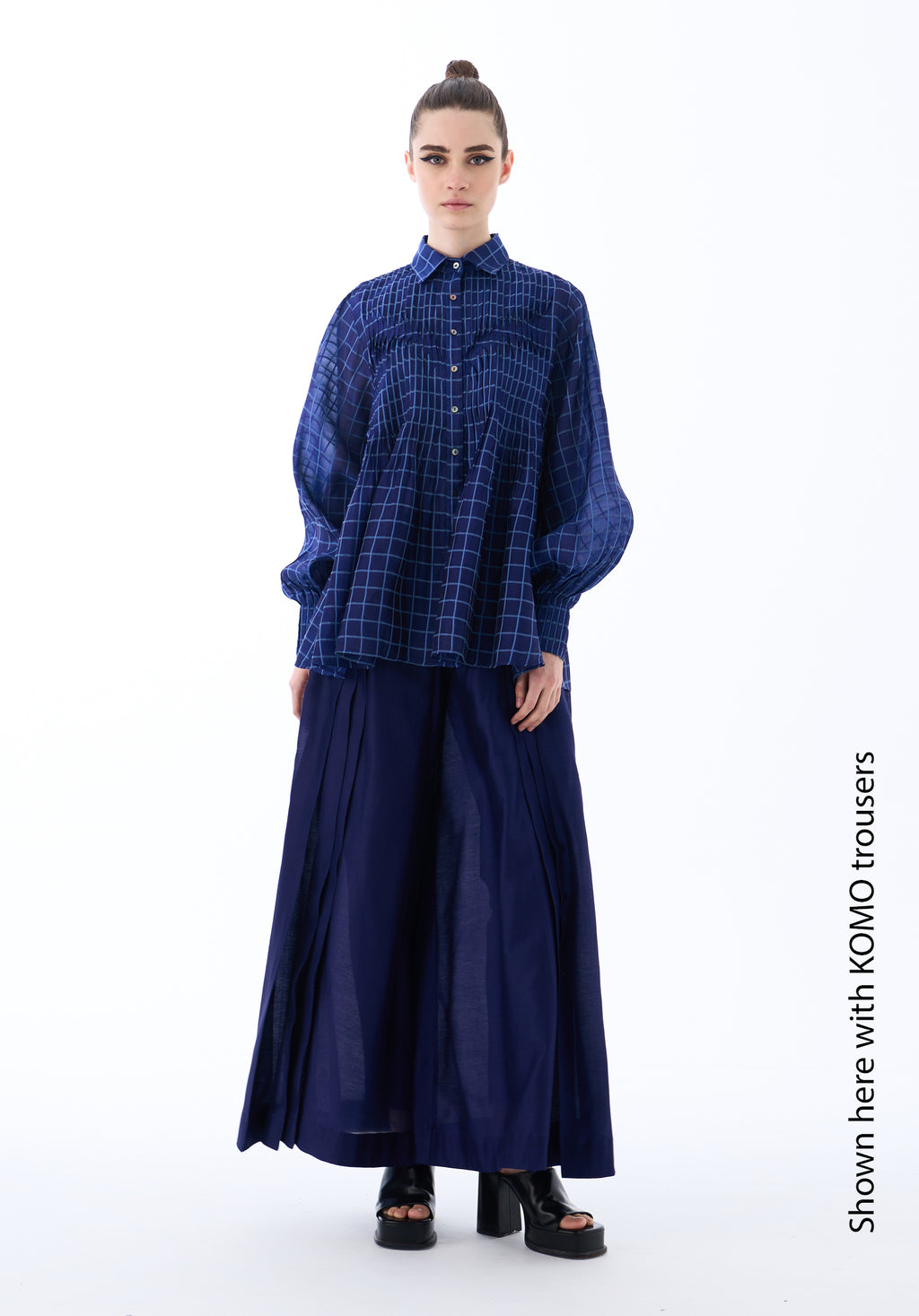 ISSA shirt blueberry – amrichdesigns