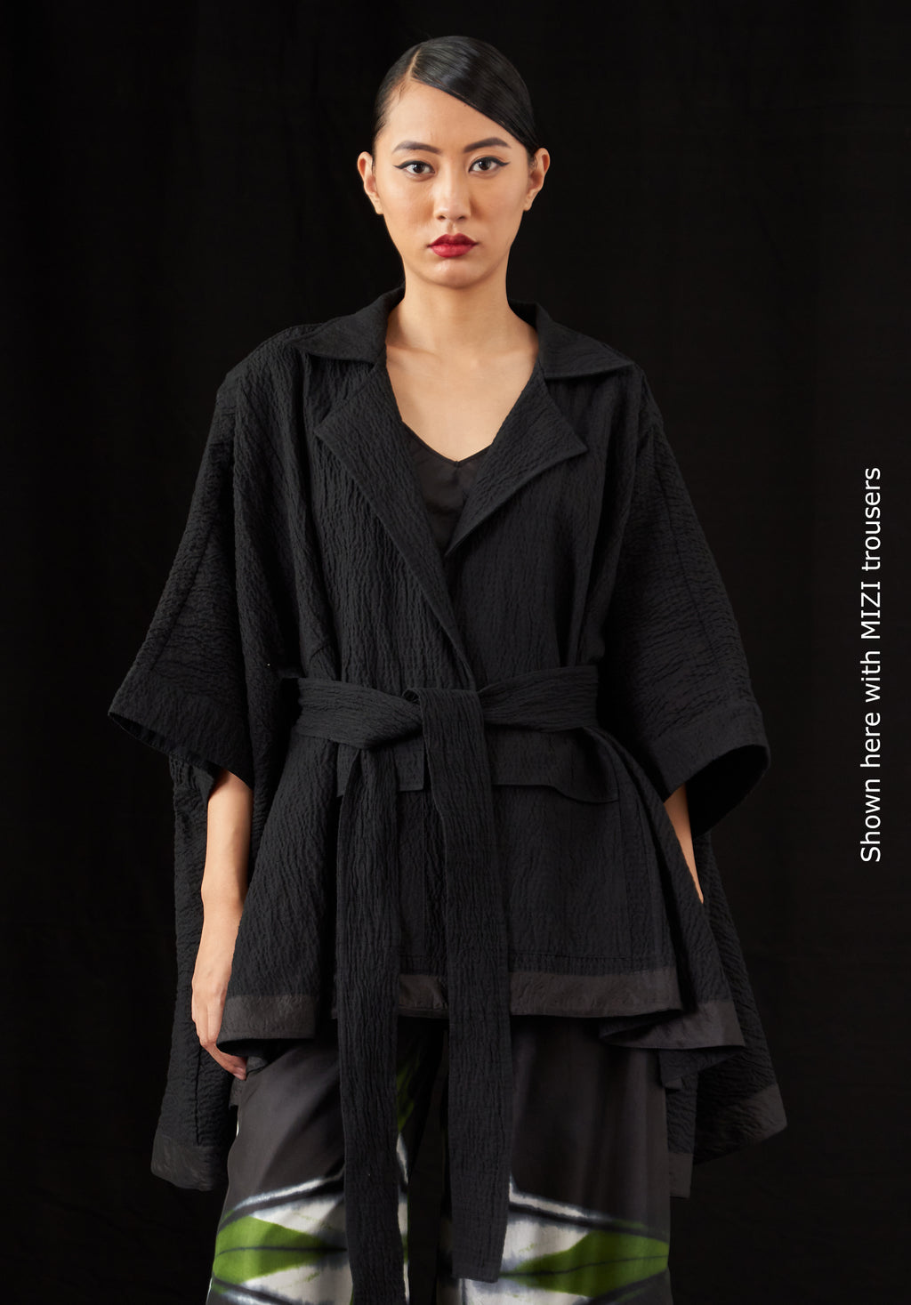 KURO jacket black – amrichdesigns